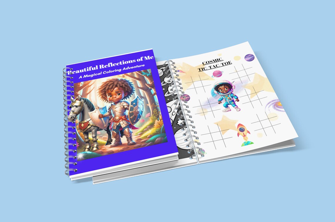 African American Coloring Book-black Boy Coloring Book-activity Book ...