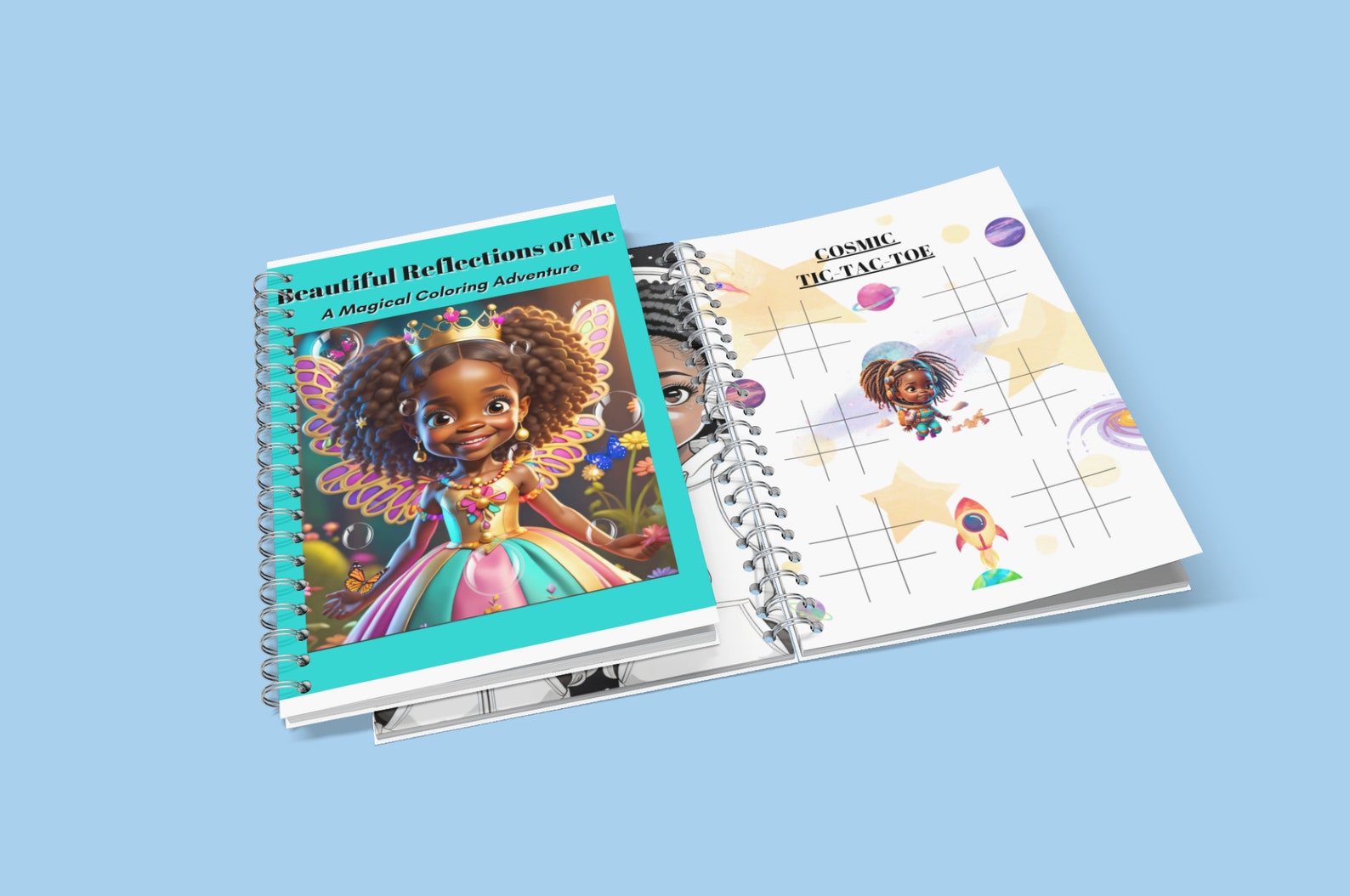 African American Coloring Book-black Girl Coloring Book-busy Book ...