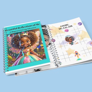 African American Coloring Book-black Girl Coloring Book-busy Book ...