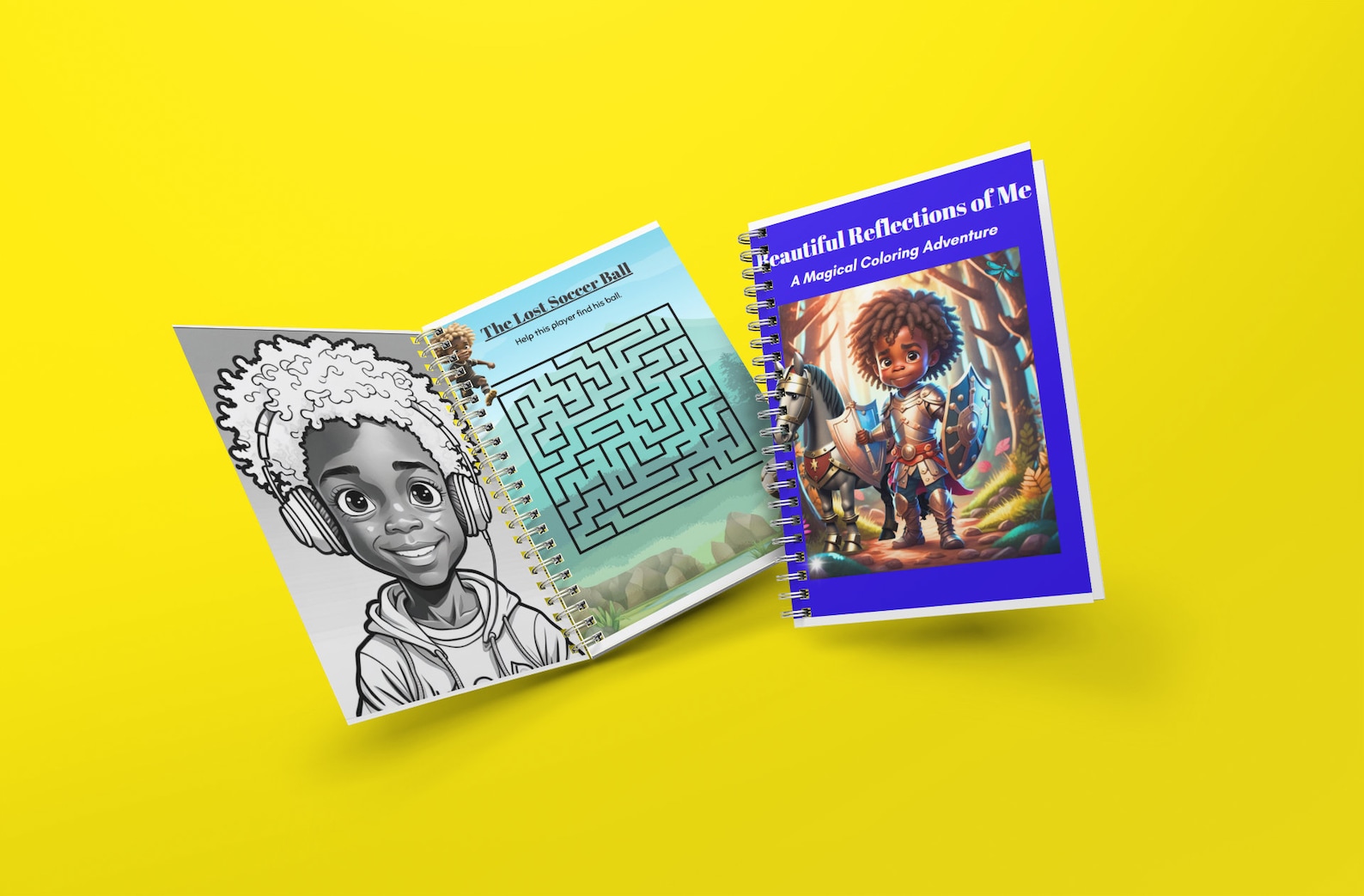 African American Coloring Book-black Boy Coloring Book-activity Book ...