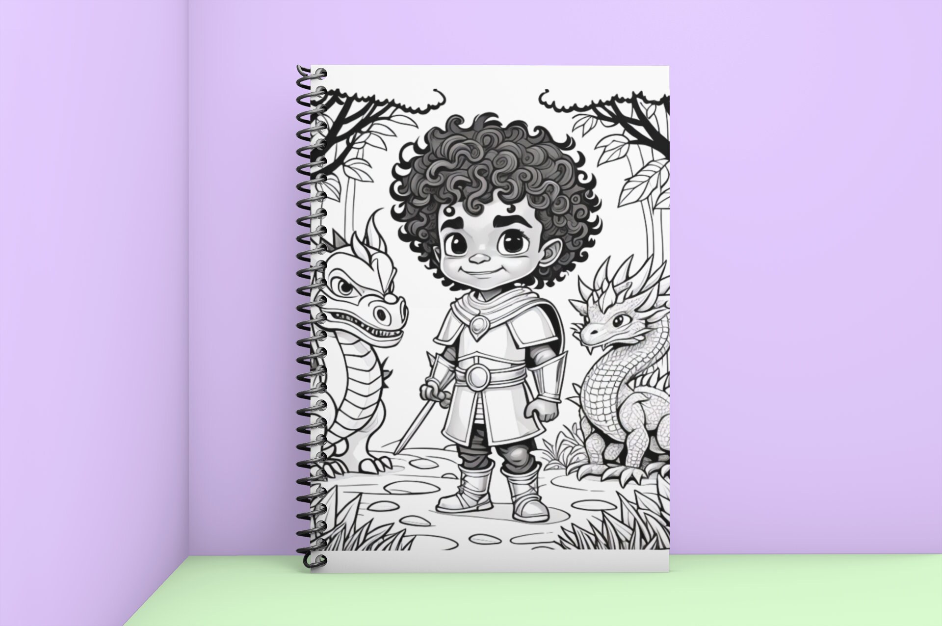 African American Coloring Book-black Boy Coloring Book-activity Book ...