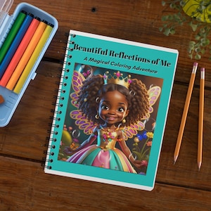 African American Coloring Book-black Girl Coloring Book-busy Book ...