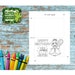 Instant Download Princess Birthday Coloring Cards/printable Birthday ...