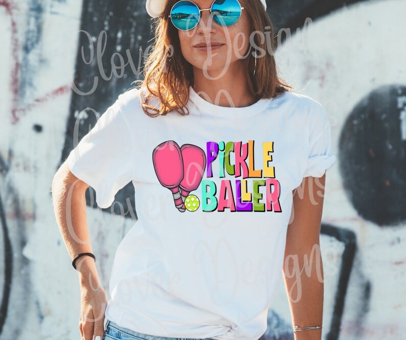 Pickleball Png,pickle Baller Png,digital Download,sublimation Design ...