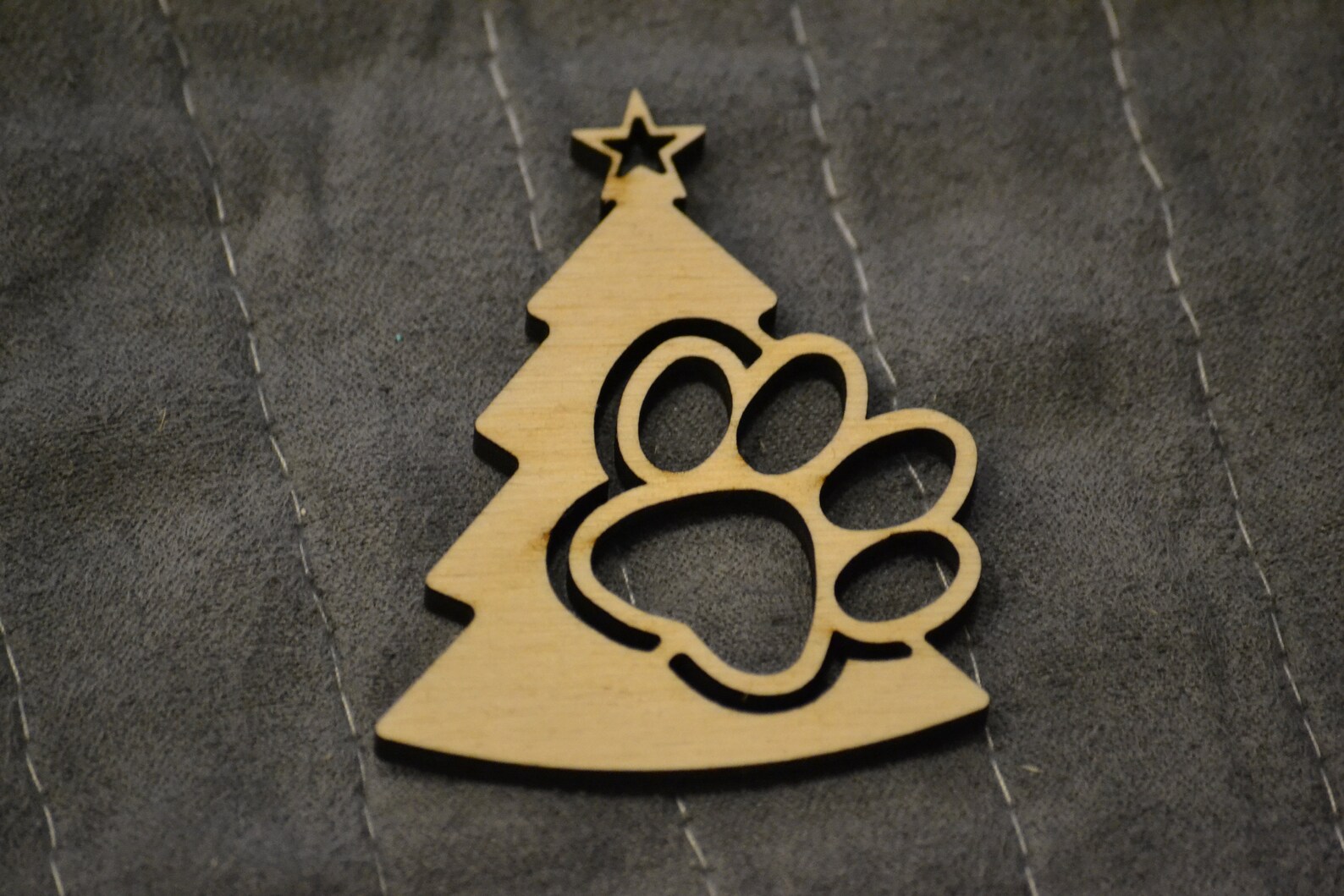 Adorable Christmas Dog Ornament Laser Cutting File Pack (5 Pcs) - Dxf ...