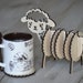 Adorable Lamb Coaster Files - DIY Baby Sheep Gift - Table Mats & Pads ...