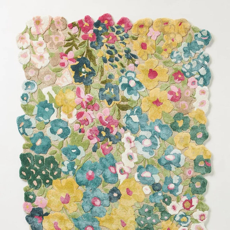 Flower Rug - Etsy