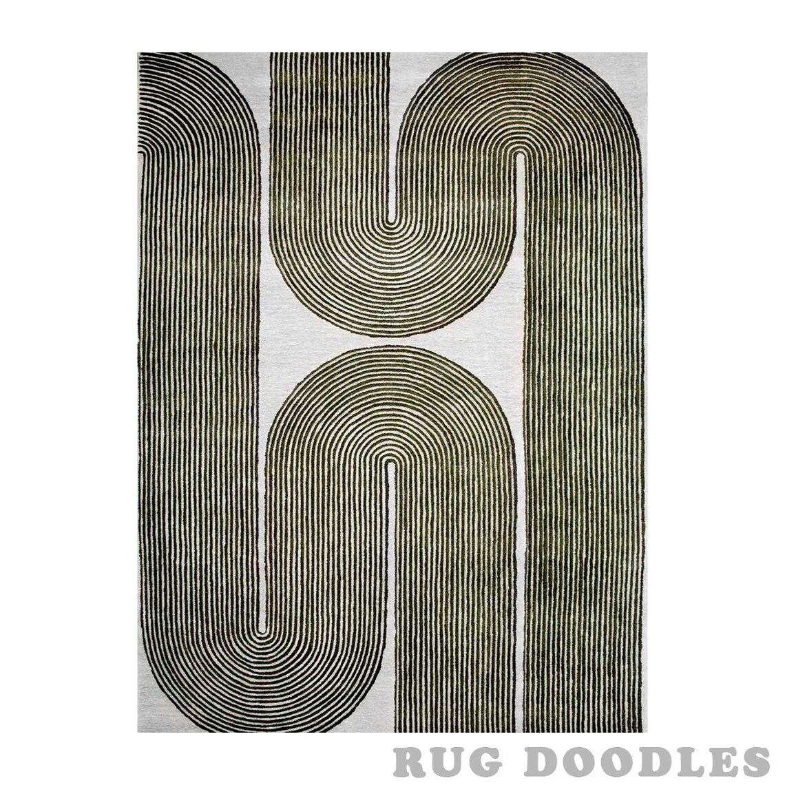 Viper-modern Rugs Cut & Loop hand Tufted Rug Made With 100 % Wool for ...