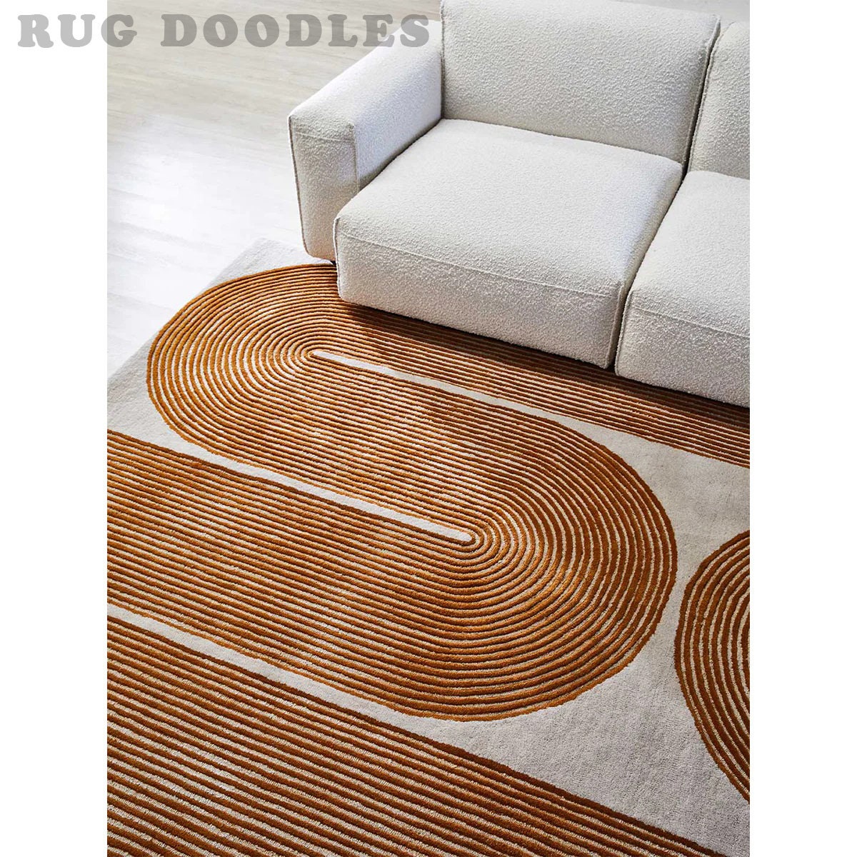 Viper-modern Rugs Cut & Loop hand Tufted Rug Made With 100 % Wool for ...