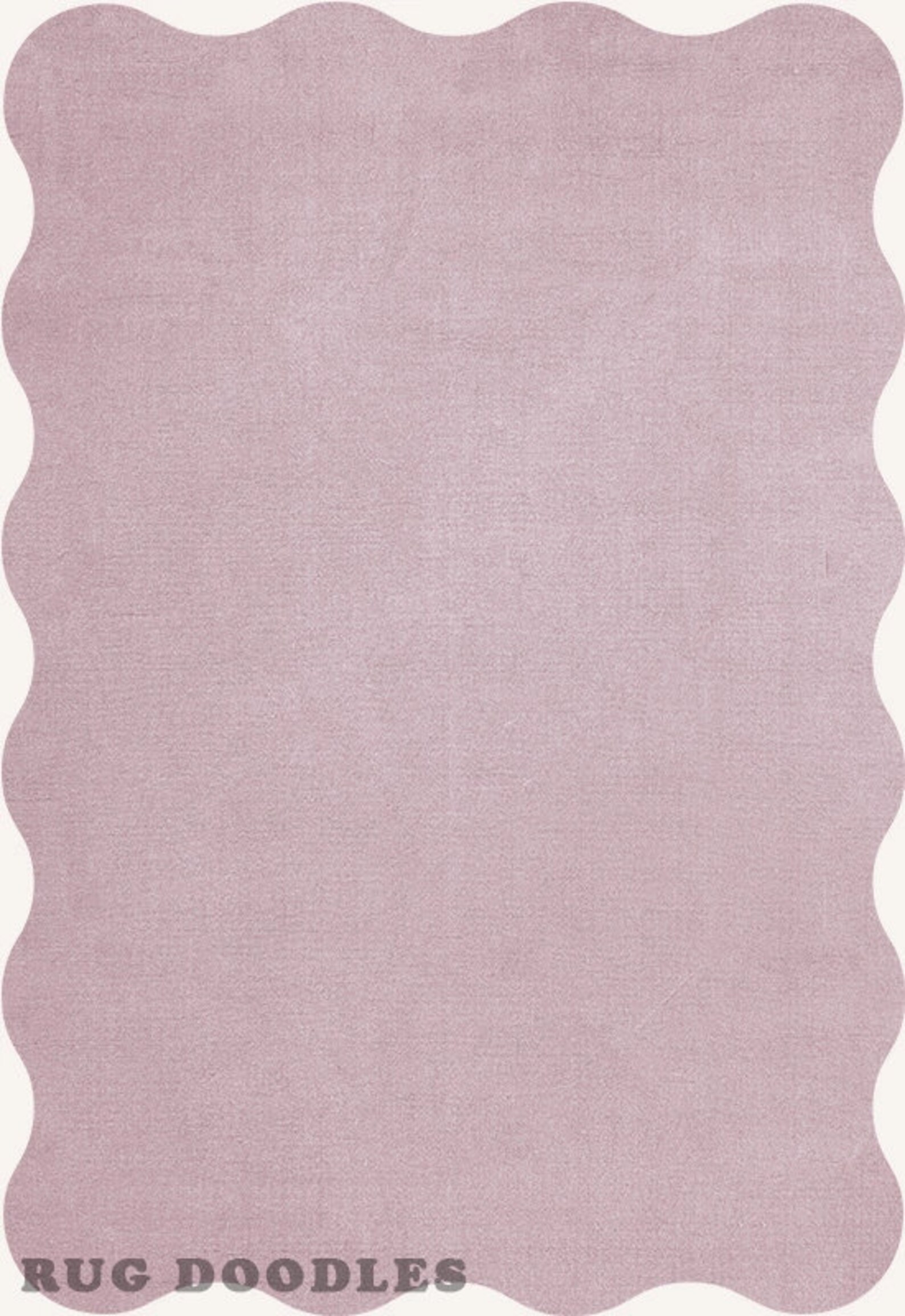 Scallop modern Rug Hand Tufted Rug Made With 100 % Wool for Bedroom ...