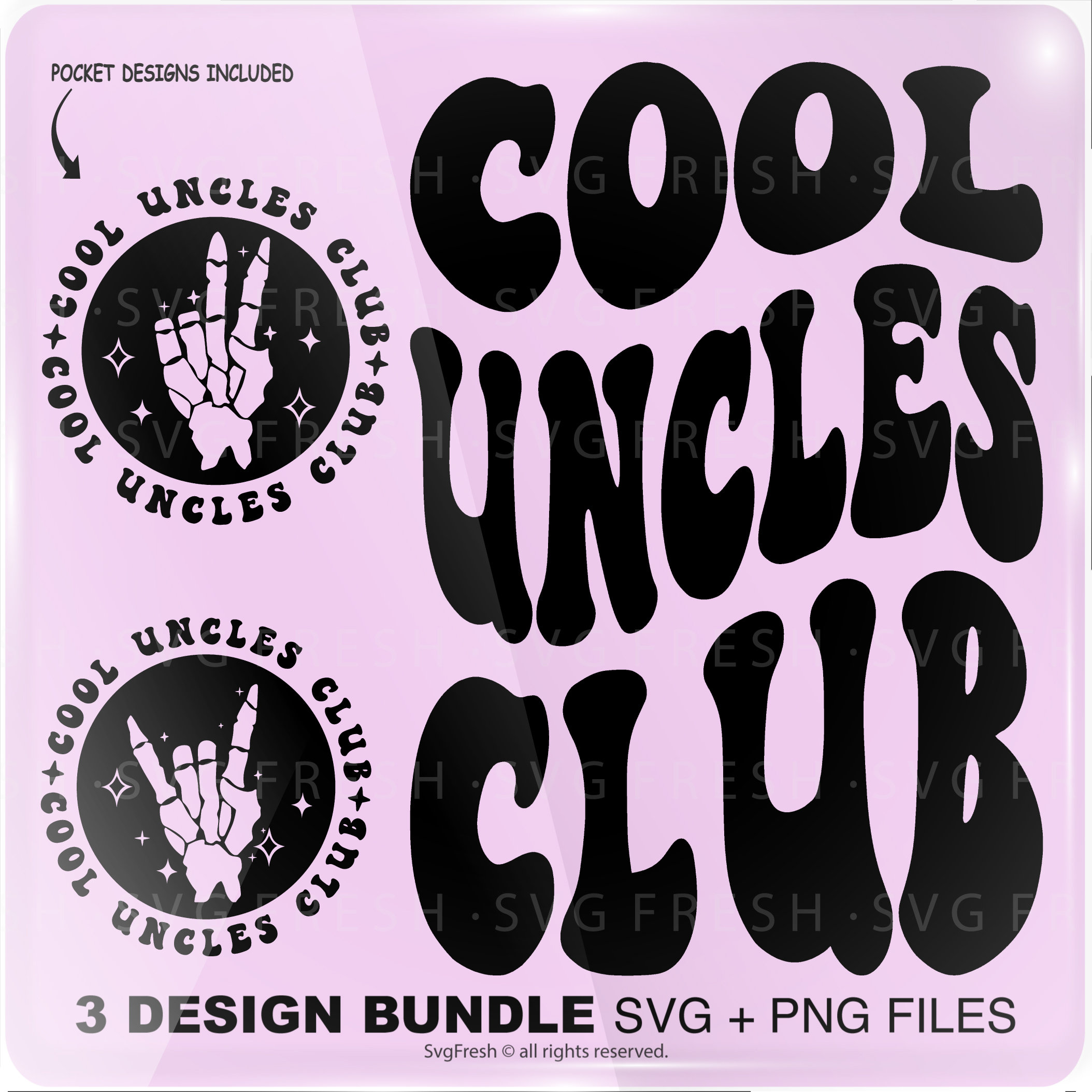 Cool Uncles Club Png Svg Uncle Svg Uncle Quote Svg Adult - Etsy