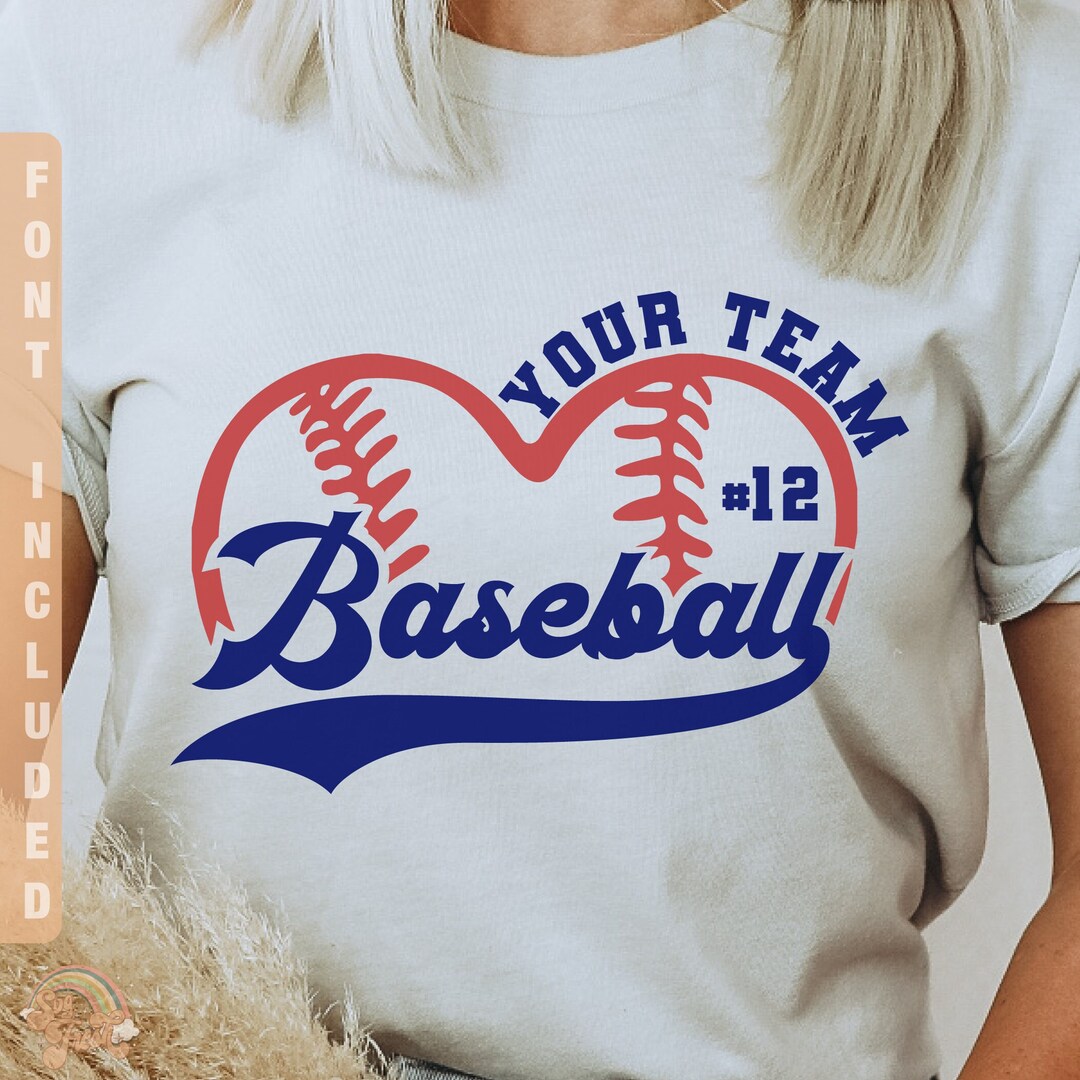 Baseball Team Template Svg, Baseball Team Design Png Svg, Baseball Team ...