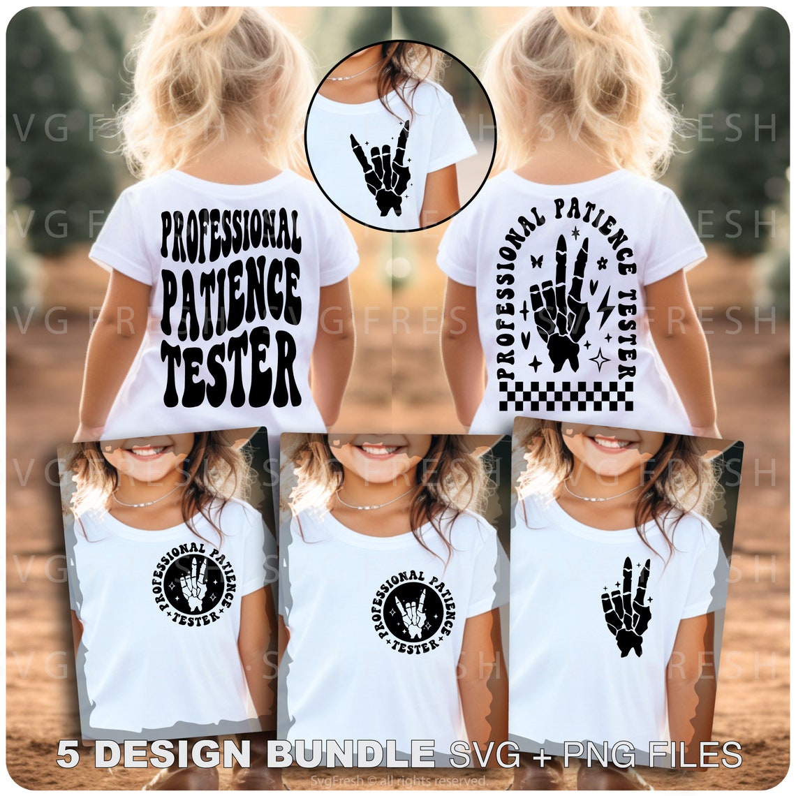 Professional Patience Tester Svg Png, Funny Kid Toddler Svg, Sarcastic ...