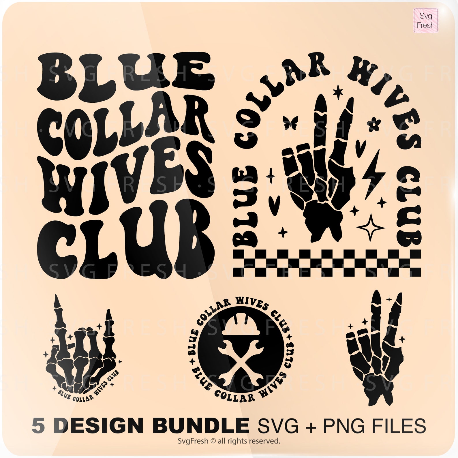 Blue Collar Wives Club Png Svg Blue Collar Svg Funny Wife - Etsy