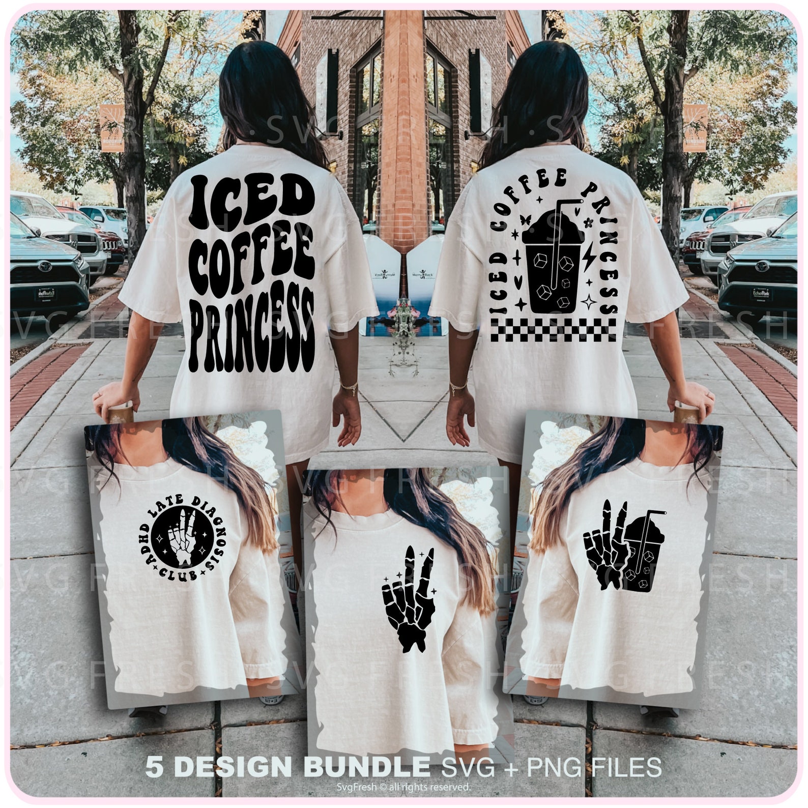 Iced Coffee Princess Png Svg Road Rage Svg Road Rage Png - Etsy