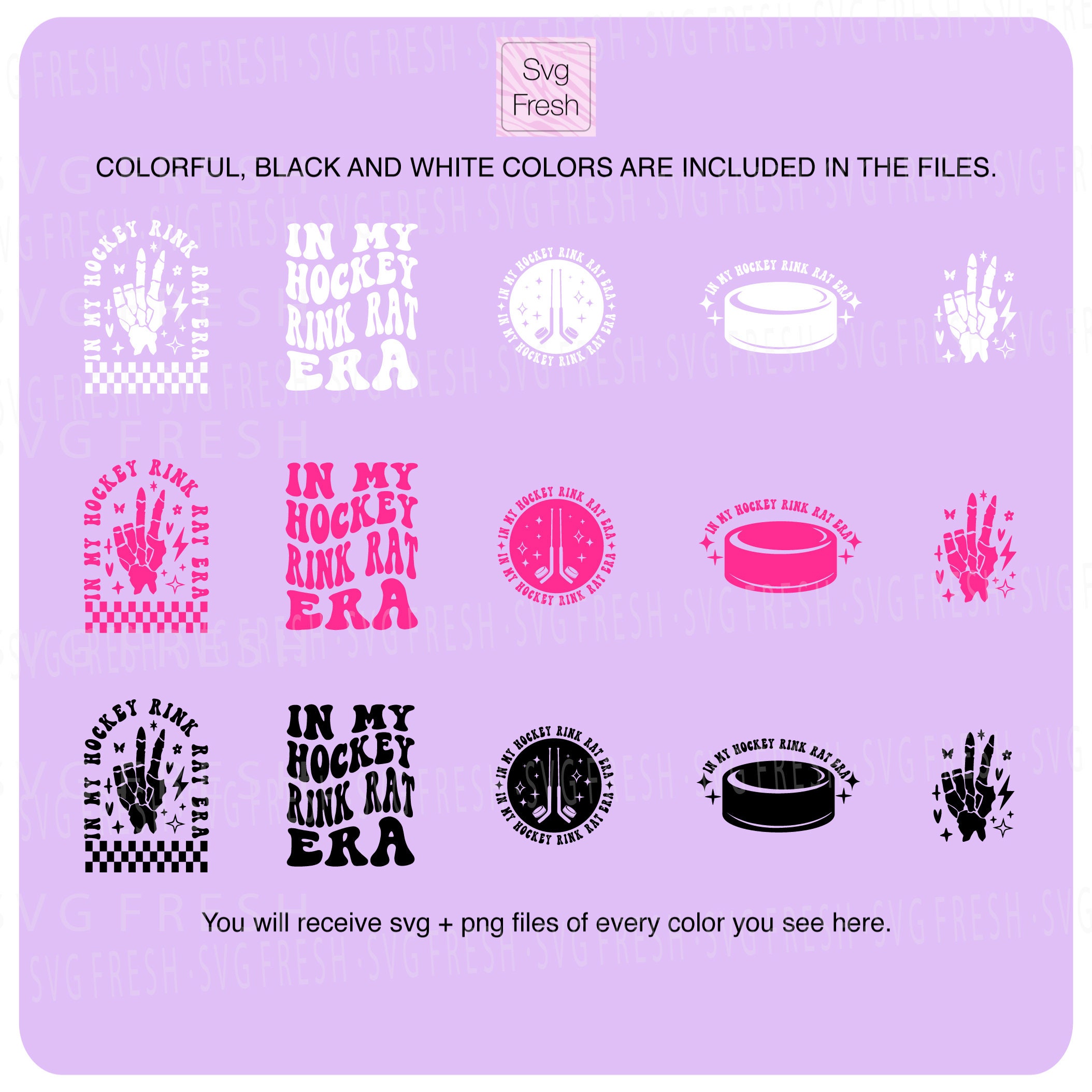 In My Hockey Rink Rat Era Png Svg, Rink Rat Svg, Hockey Rink Rat Svg ...