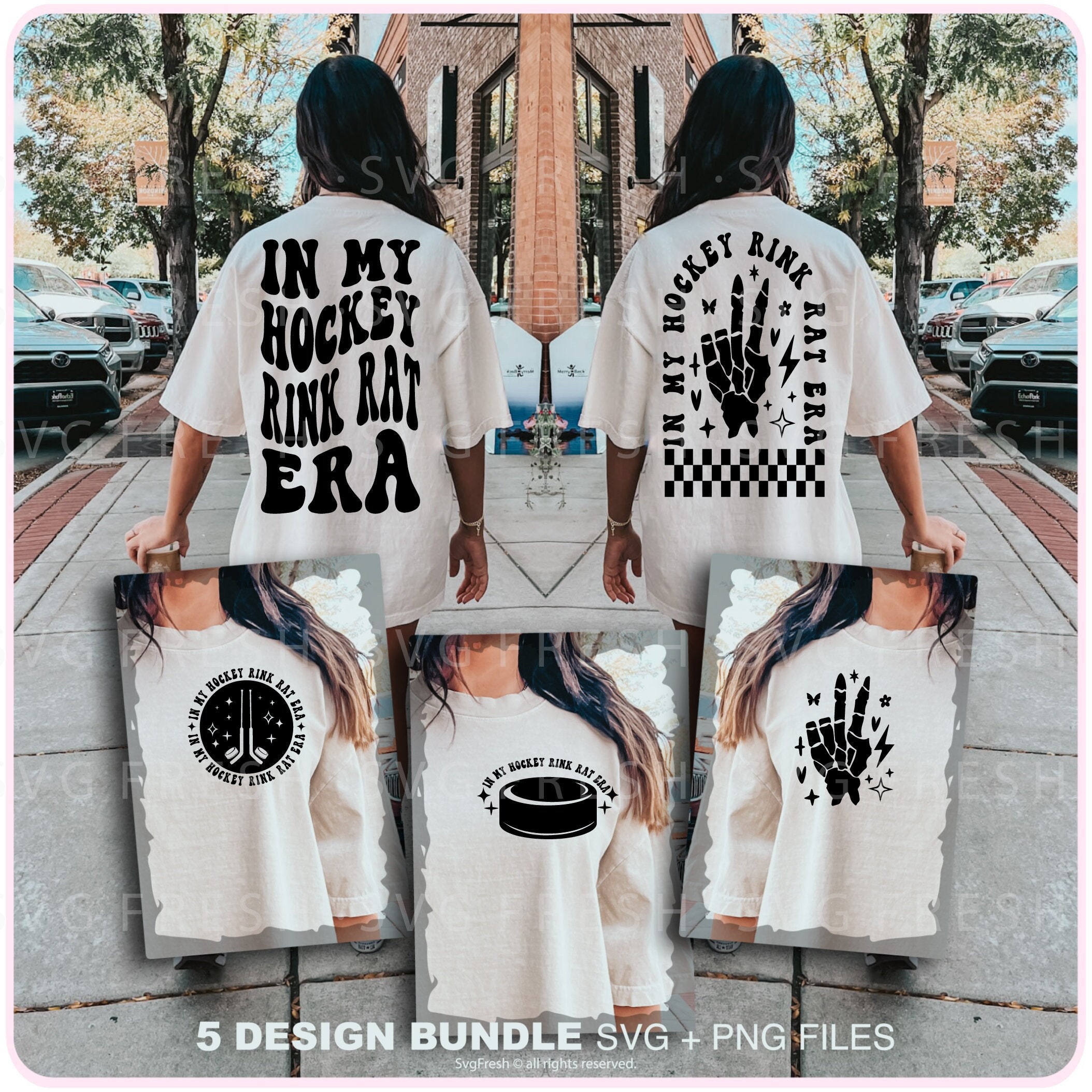 In My Hockey Rink Rat Era Png Svg, Rink Rat Svg, Hockey Rink Rat Svg ...