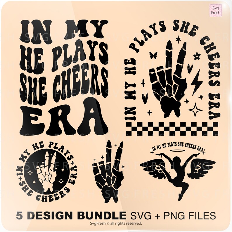 In My He Plays She Cheers Era Png Svg Cheer Mom Svg Funny - Etsy