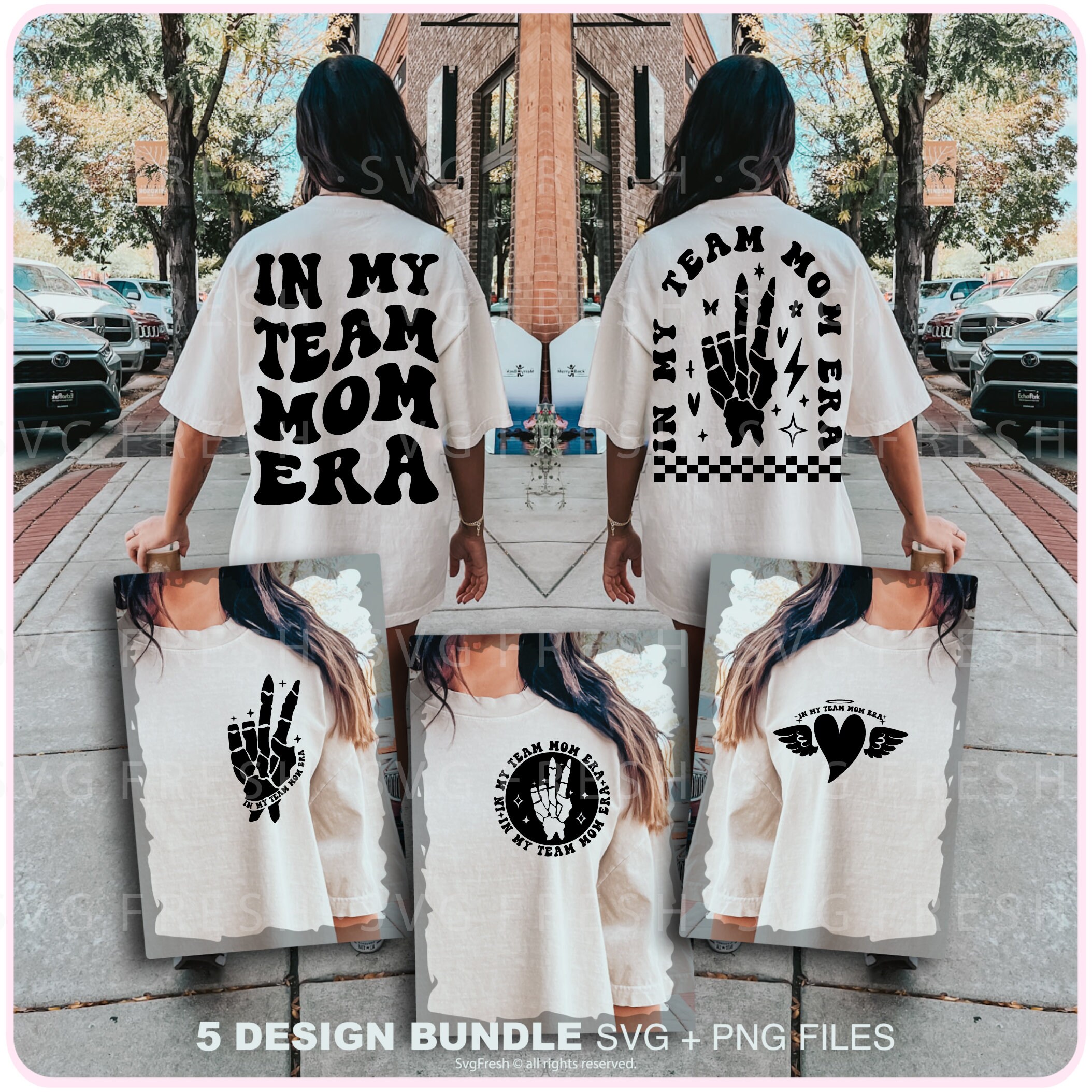 In My Team Mom Era Png Svg, Team Mom Svg, Funny Cheer Mom, Adult Humor ...