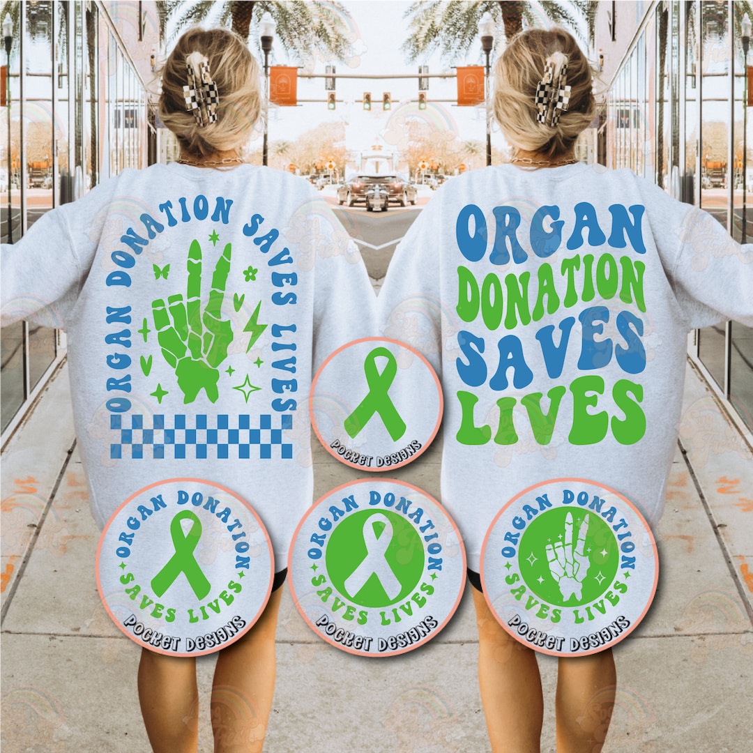 Organ Donation Saves Lives Png Svg, Transplant Quote Svg, Organ ...