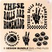 These Rolls Are Homemade Png Svg, Thanksgiving Svg, Funny Fall Quote ...