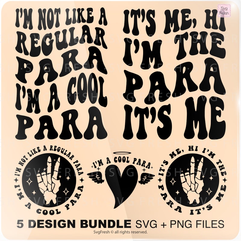 Para Svg - Etsy