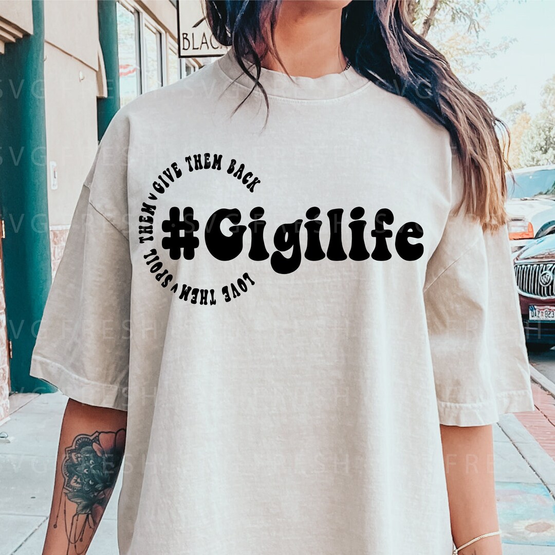Gigi Life Svg, Funny Gigi Svg, Grandma Svg, Gigi Svg, Funny Grandma ...