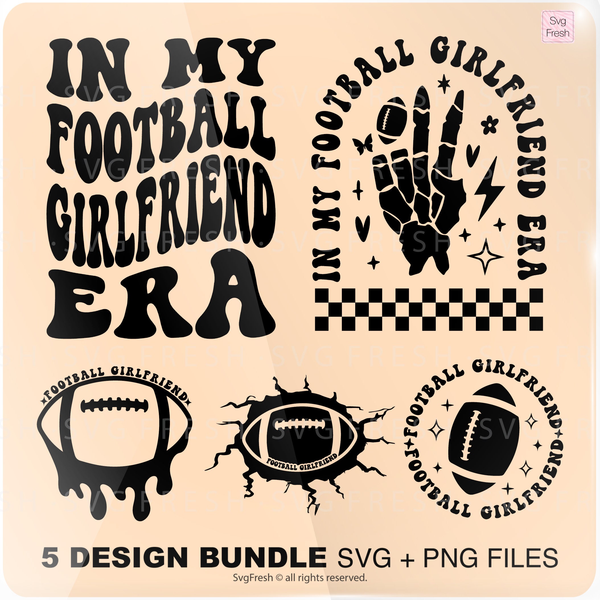 In My Football Girlfriend Era Png Svg Football Girlfriend - Etsy