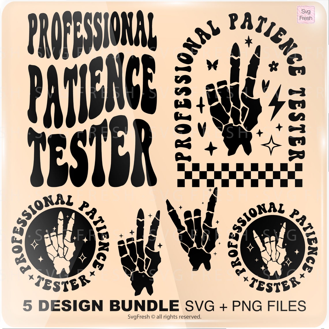 Professional Patience Tester Svg Png, Funny Kid Toddler Svg, Sarcastic ...