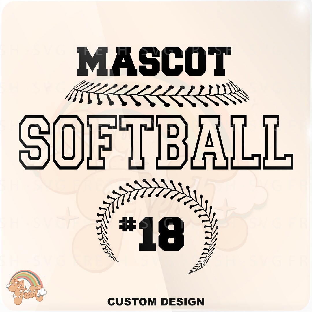 Custom Softball Team Svg, Custom Softball Design Png Svg, Custom ...