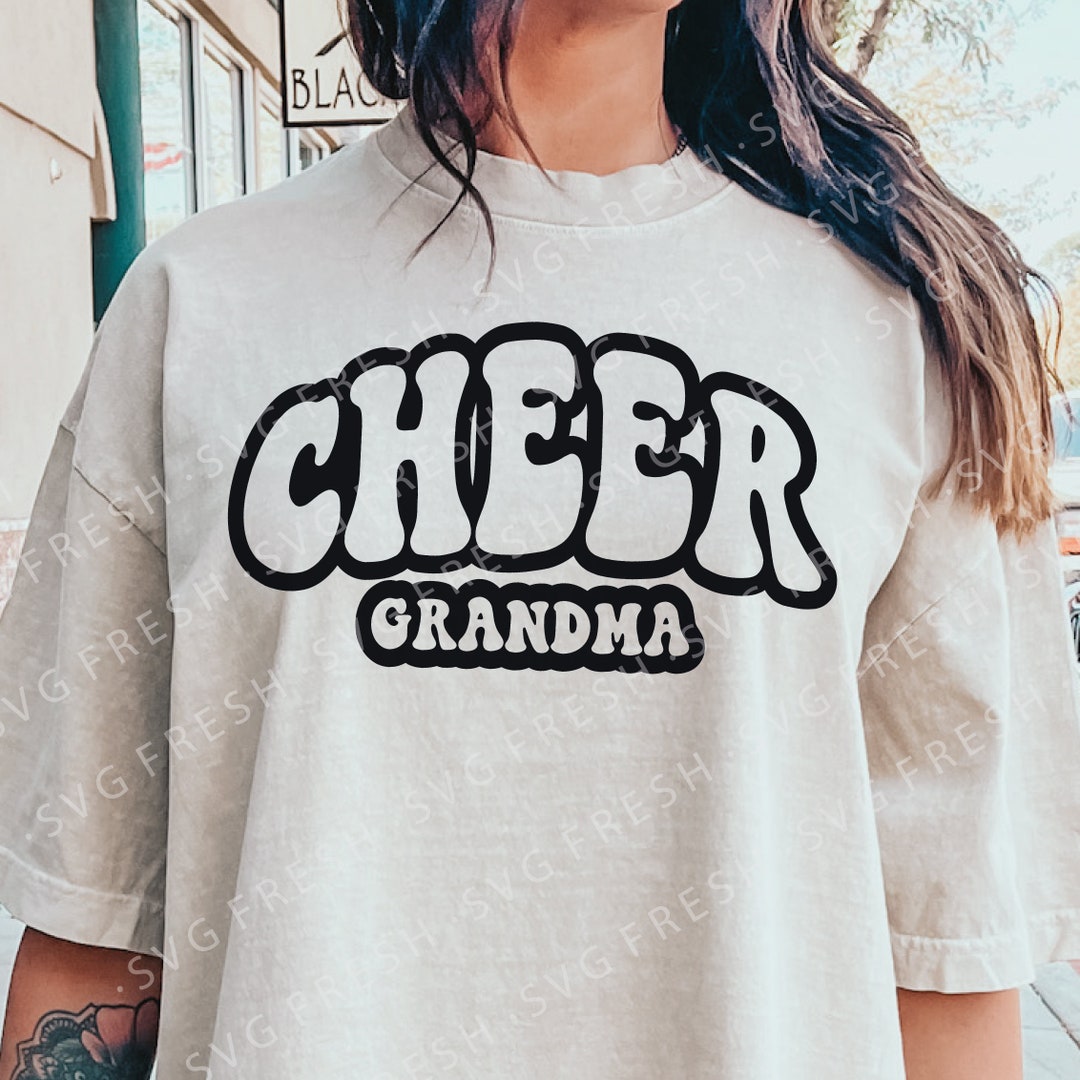 Cheer Grandma, Cheer Coach Svg, Cheerleader Svg, Grandma Life Svg ...