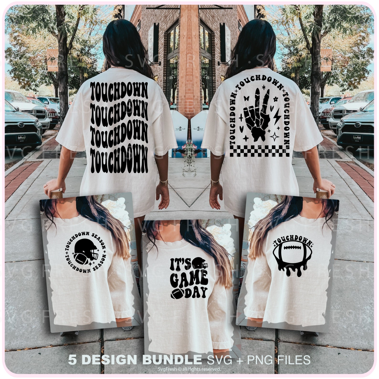 Touchdown Png Svg Football Season Svg Gameday Svg Football - Etsy