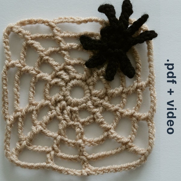 Spider Web Granny Square - Etsy