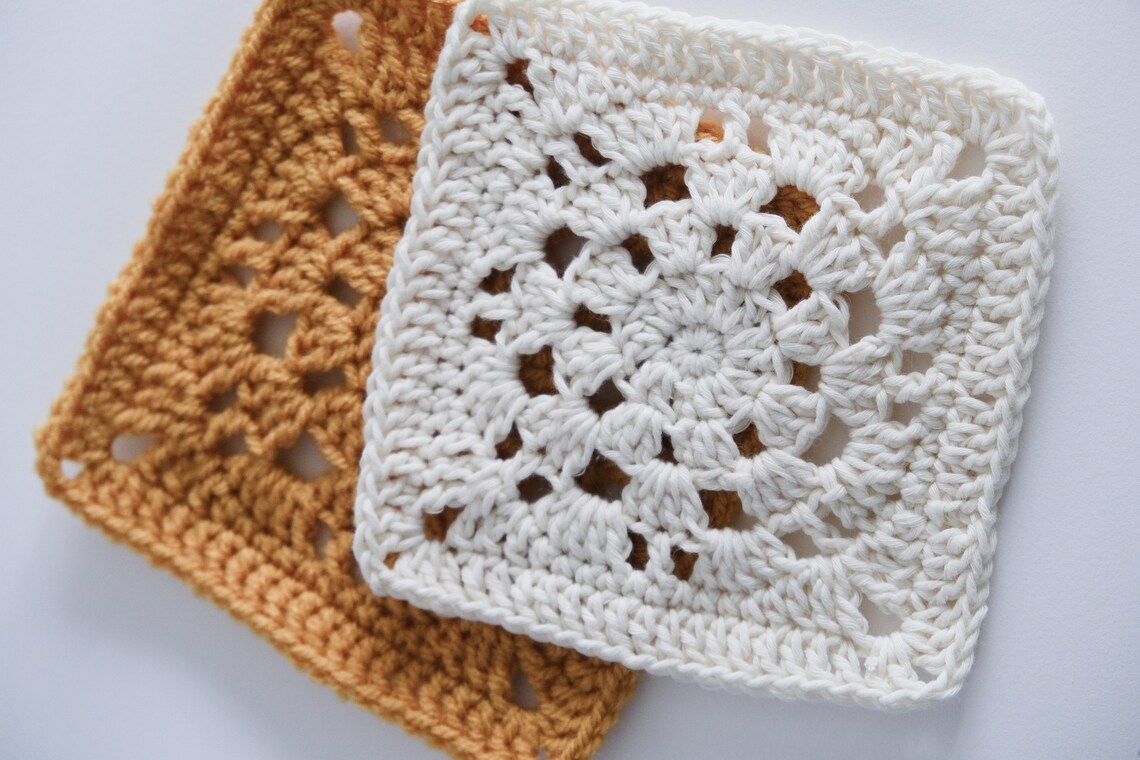 Crochet Pattern Lace Granny Square Pattern PDF Pattern Video Tutorial ...
