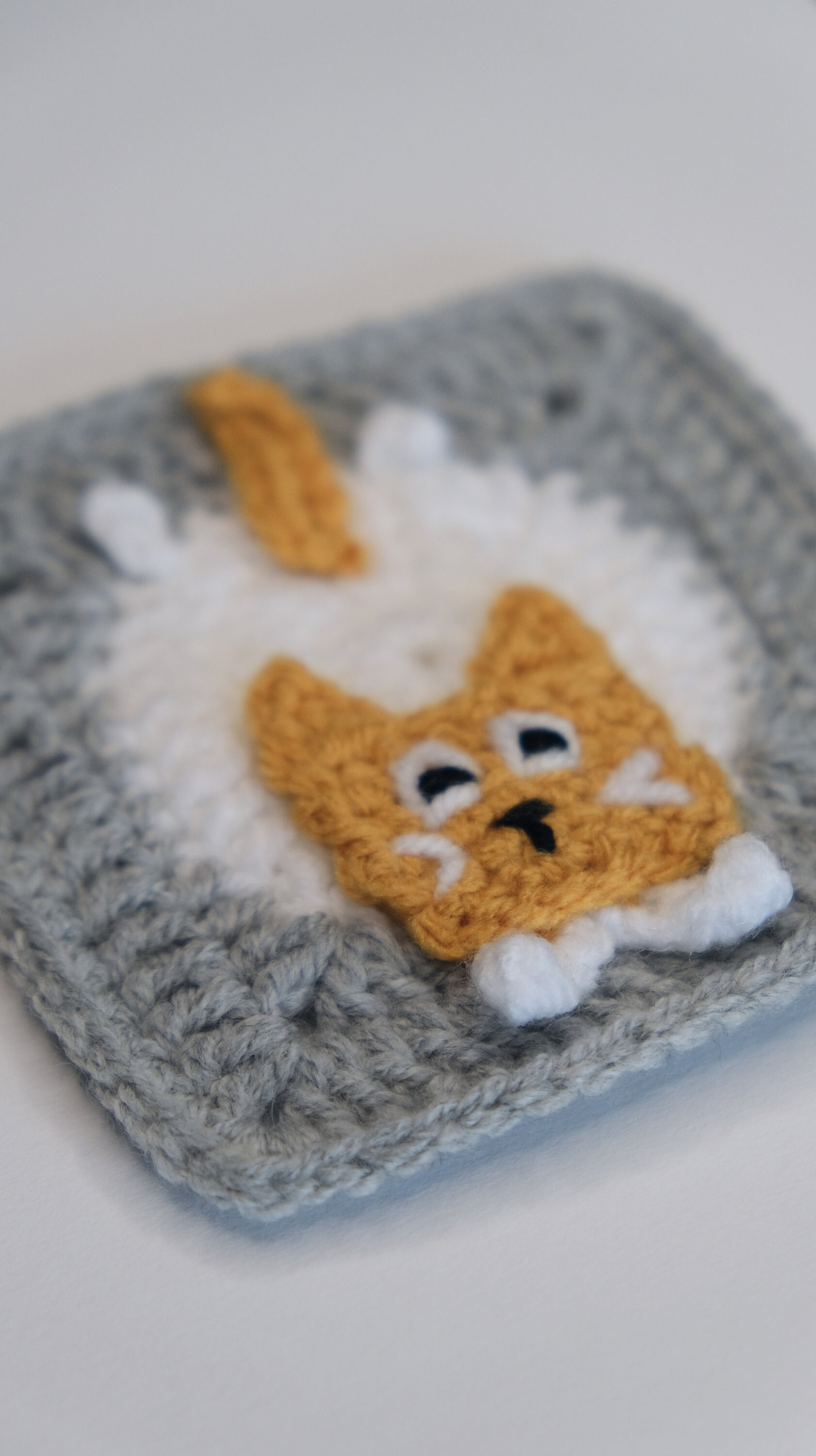 Crochet Pattern Cat Granny Square PDF Pattern Video Guide 3D Animal ...