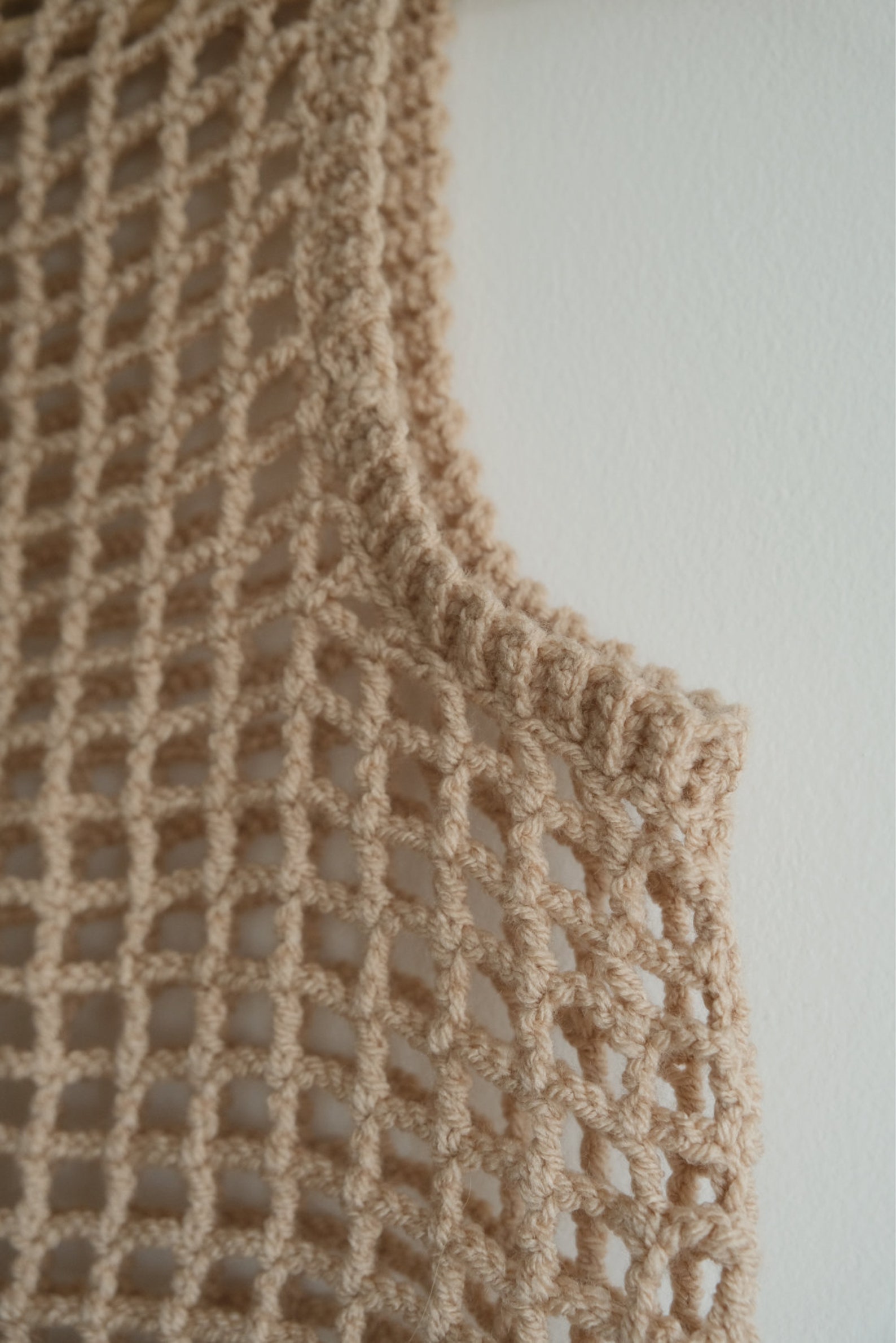 Crochet Mesh Vest Pattern - PDF Pattern - Video Tutorial - English Only ...