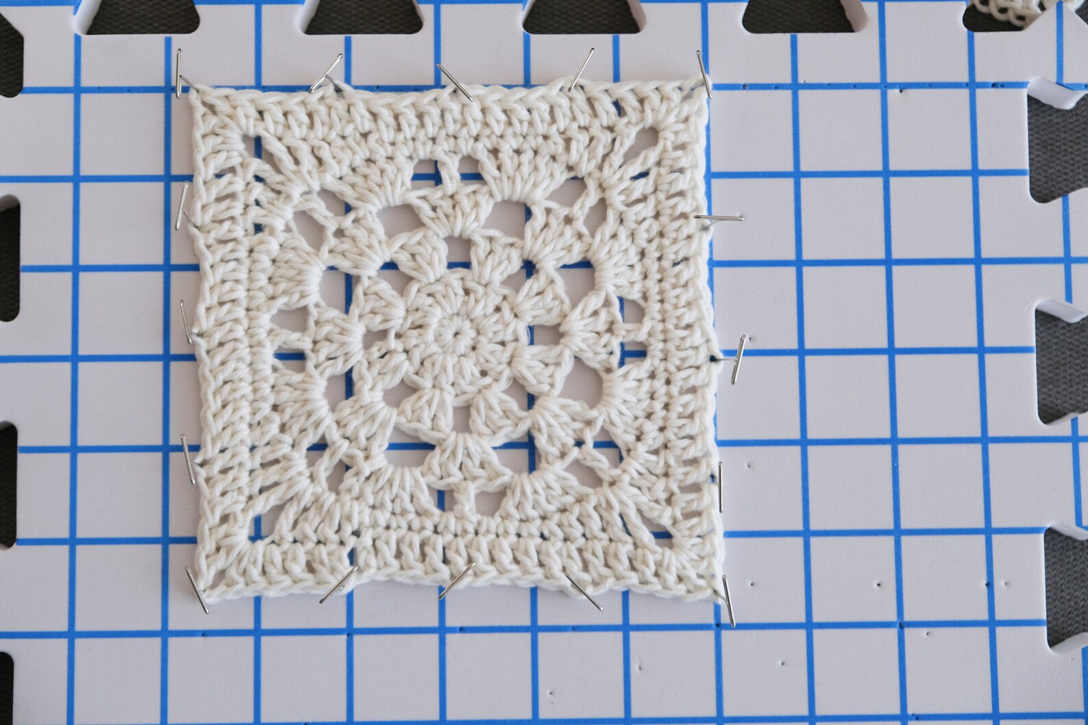 Crochet Pattern Lace Granny Square Pattern PDF Pattern Video Tutorial ...