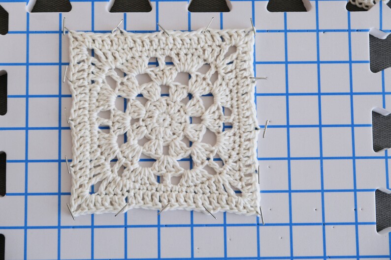 Crochet Pattern Lace Granny Square Pattern PDF Pattern Video Tutorial ...