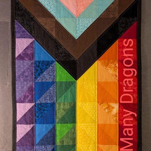 Progress Pride Flag Quilt Pattern - Etsy