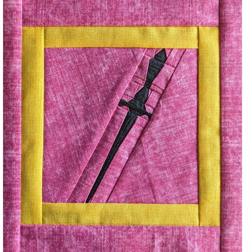 Dagger Paper Piecing Pattern PDF - Etsy