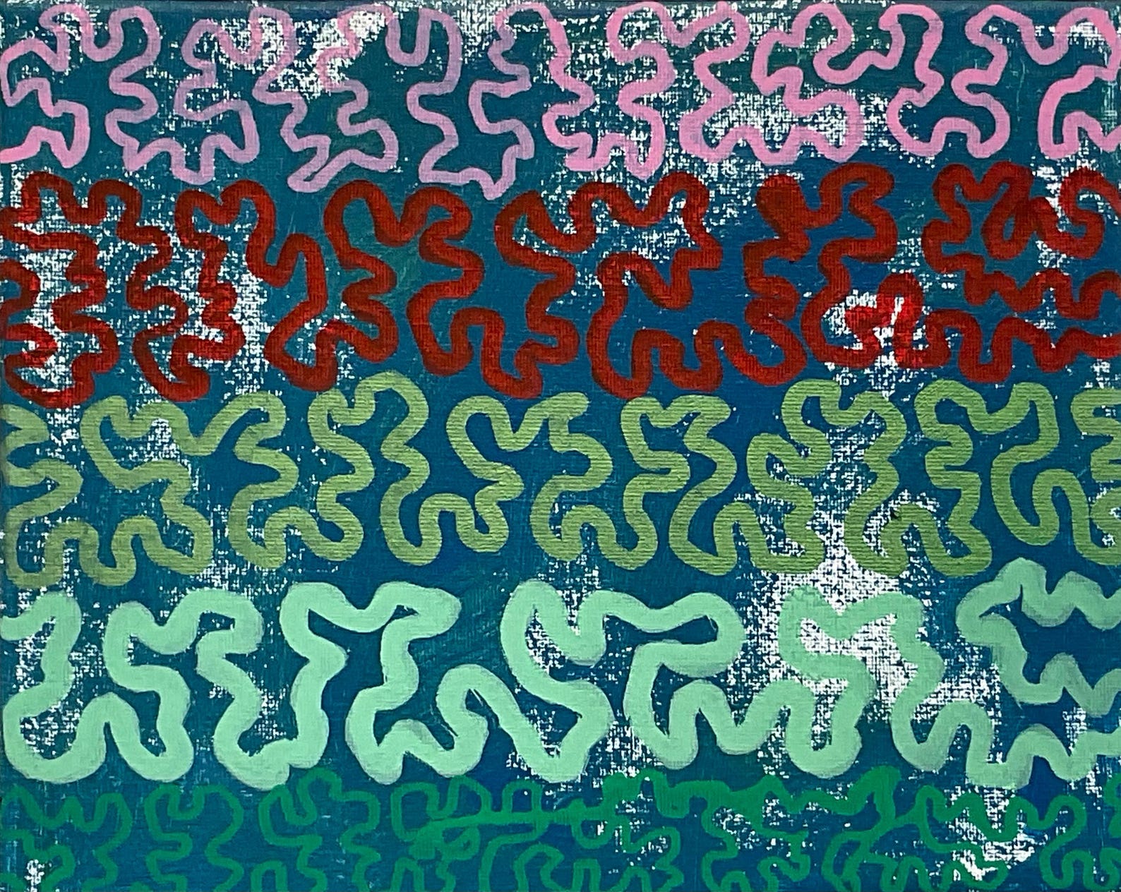 1976 Elevation by David Rex Joyner Mixed Media Painting Canvas ...