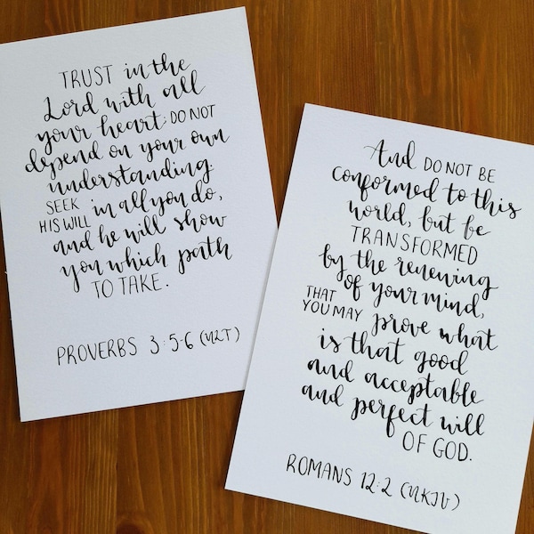 Calligraphy Bible - Etsy