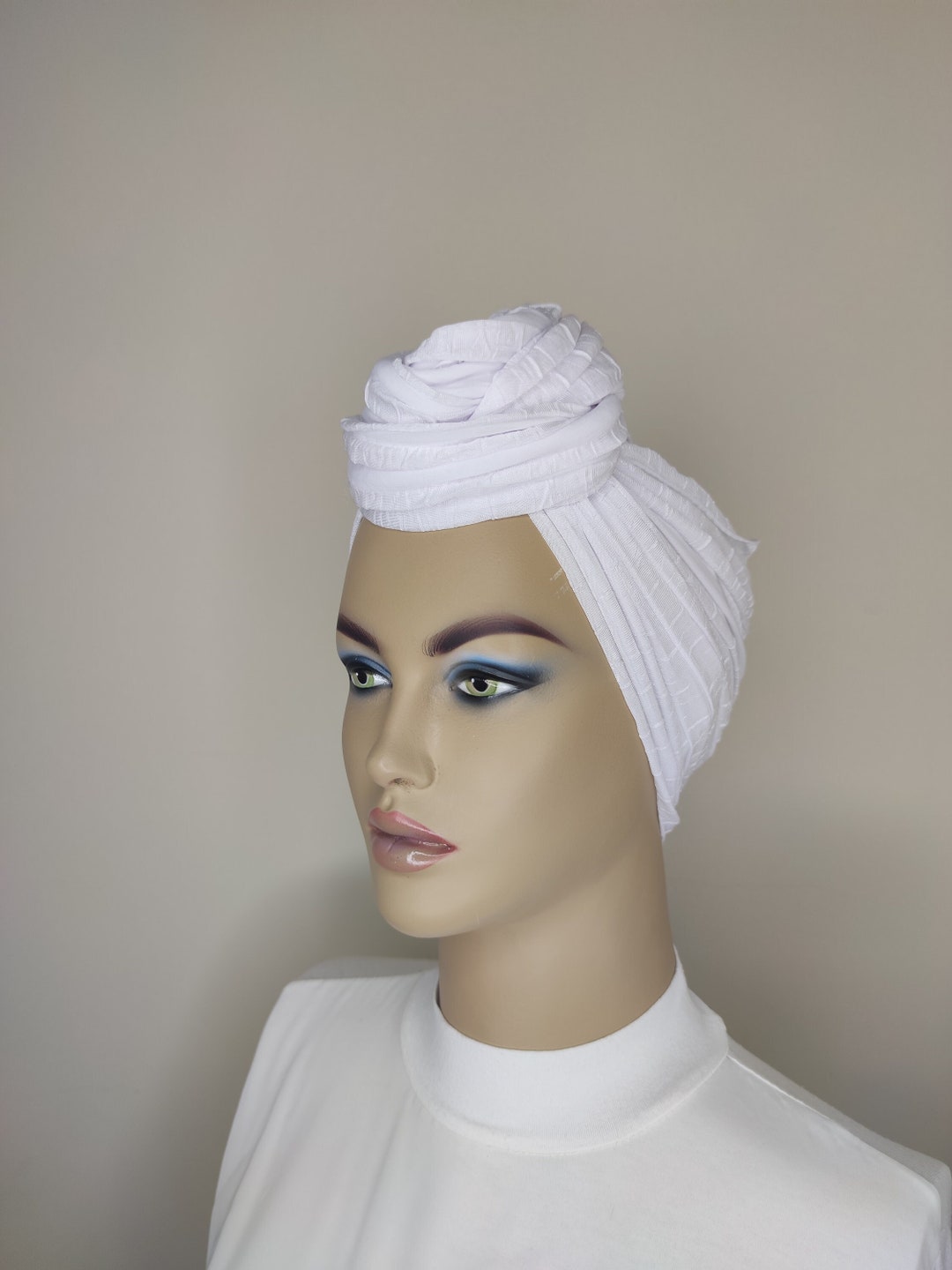 Pretied Turban,turban Hat,chiffon Turban,pretied Turban,women Turban ...