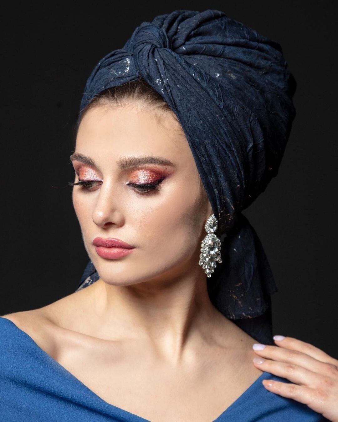 Silk Bamboo Turban Four Seasons Turban Headwraps,leather Printed Turban ...