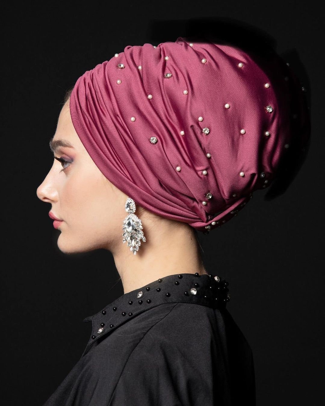 Luxury Fashion Turban for Women's Headwraps,wedding Turban,pearly ...