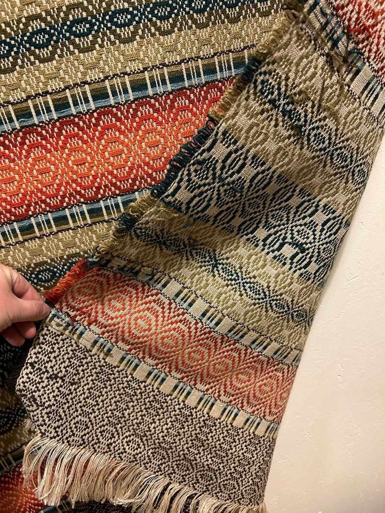 LARGE Norwegian Trondelag Wall Hanging/ Rug Tapestry / Coverlet, Hand ...