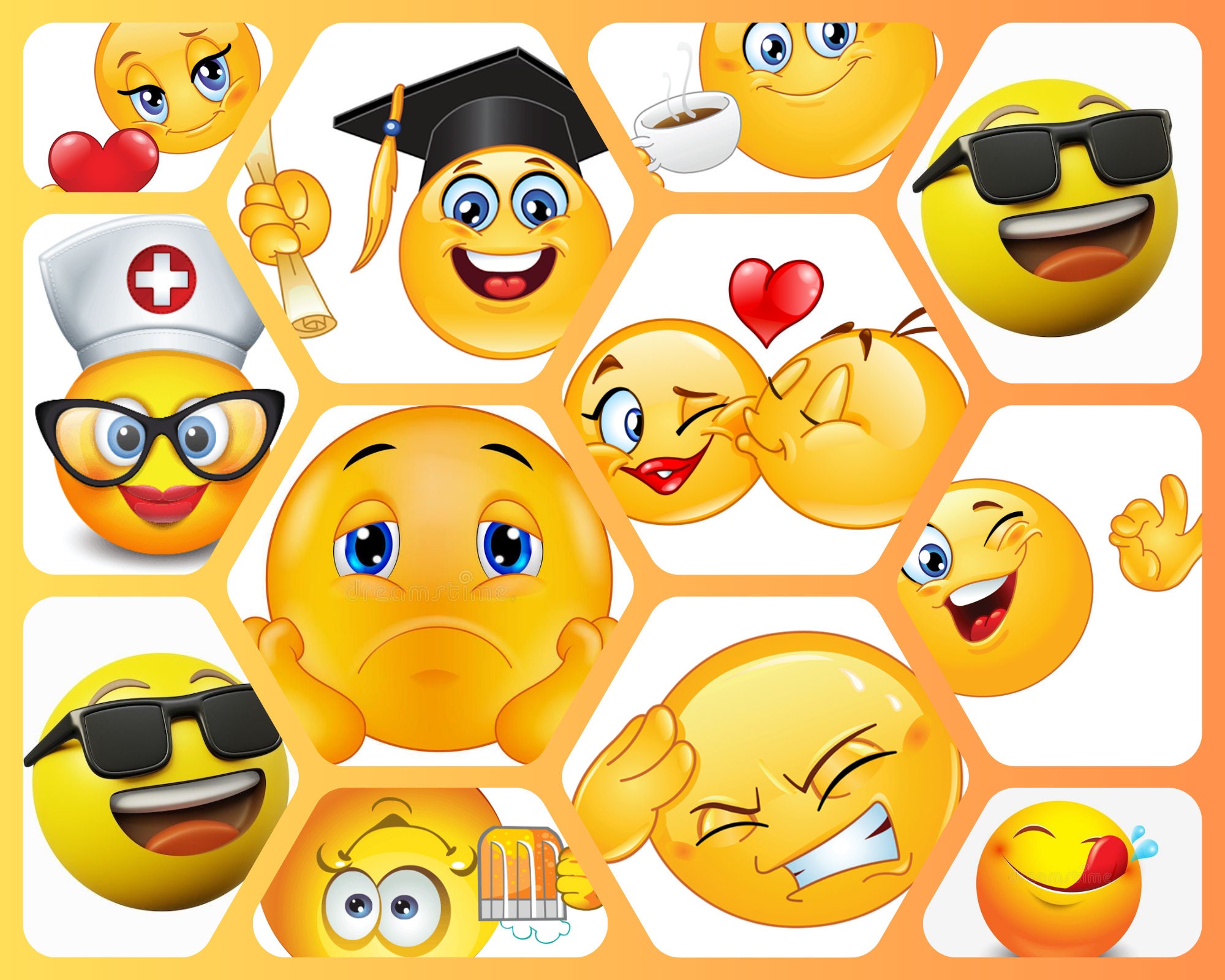 225 Files Emoji Emojis Emoji PNG Smiley cute Emoji - Etsy Australia