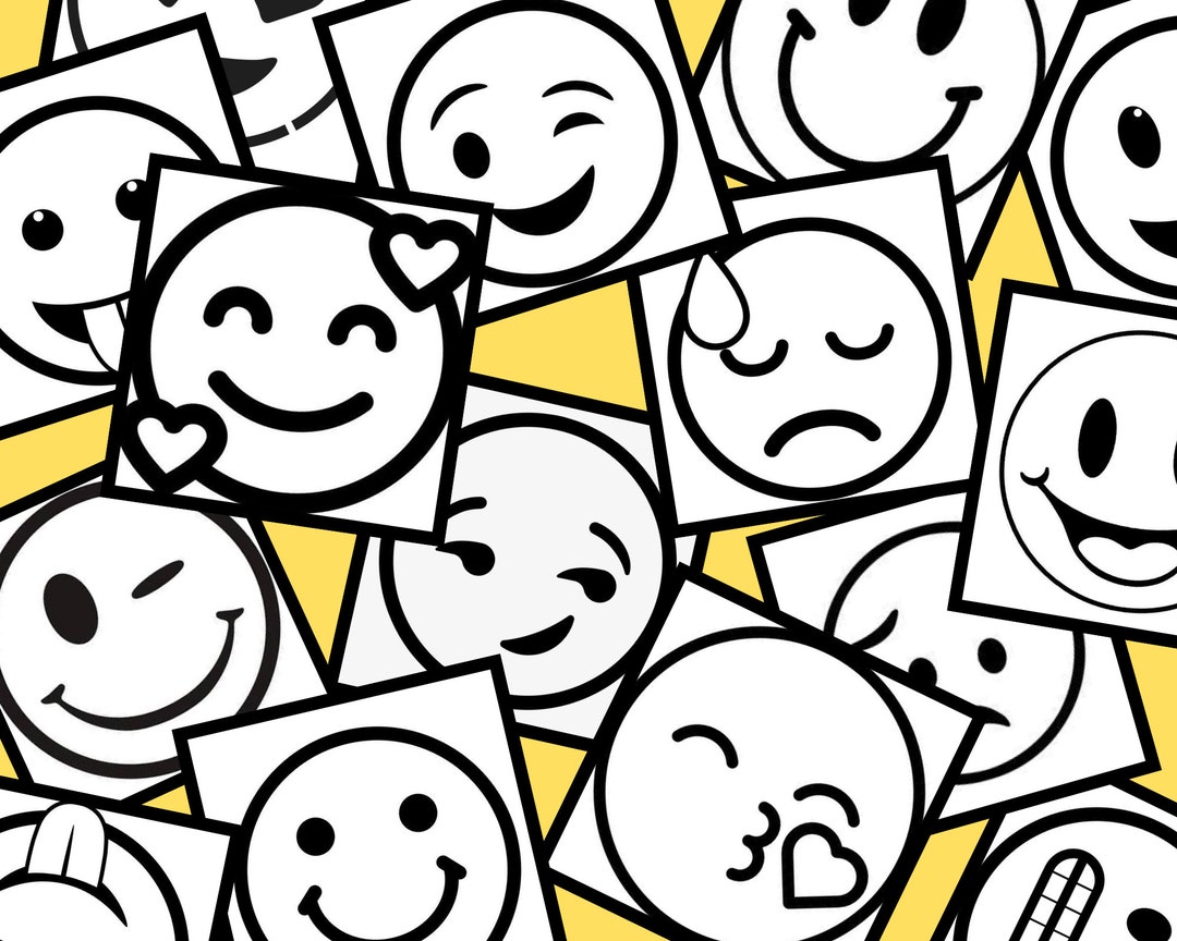 Emoji Svg Emojis SVG Emoji PNG Smiley Svg Dripping - Etsy