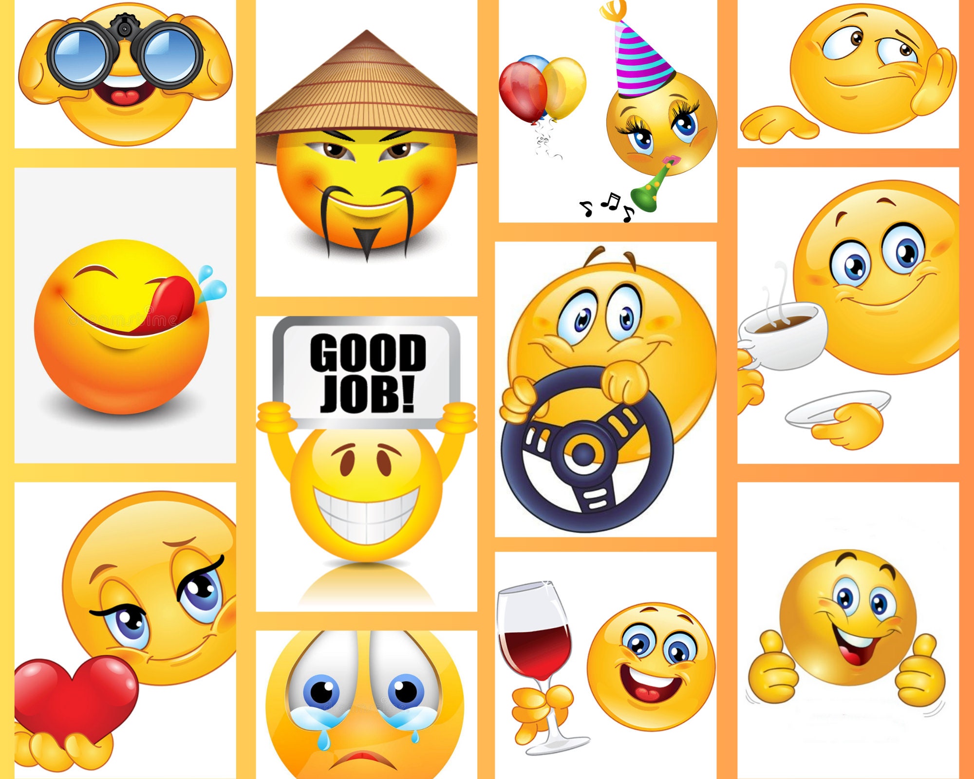 225 Files Emoji Emojis Emoji PNG Smiley cute Emoji - Etsy Australia