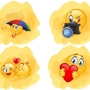 Smiley Face Bundle, Smiley Bundle, Smiley, Emoji,emojis Emoji PNG ...